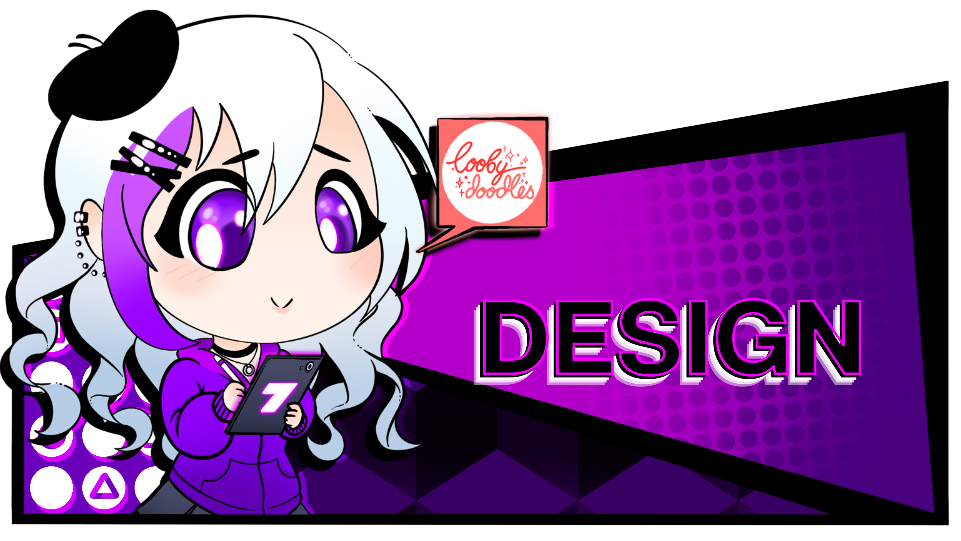 Reicha7 Twitch Assets and Character Designs – Lindsay Duthie